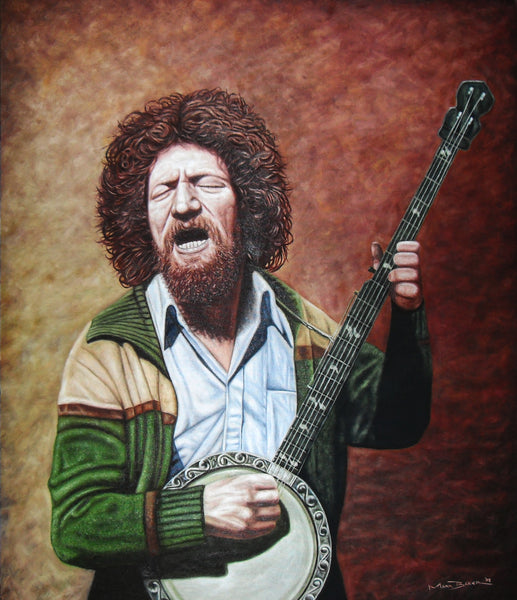 Luke Kelly – canvas print – Mark Baker Art & Apparel